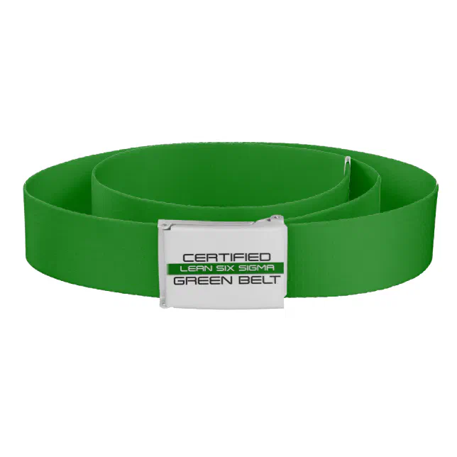 Lean Six Sigma Certified Green Belt | Zazzle
