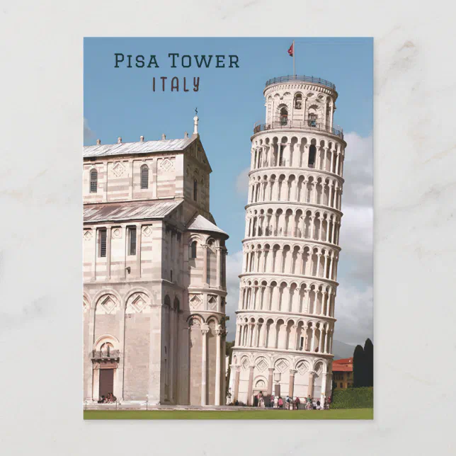 Leaning Tower of Pisa Italy Europe Travel Postcard | Zazzle