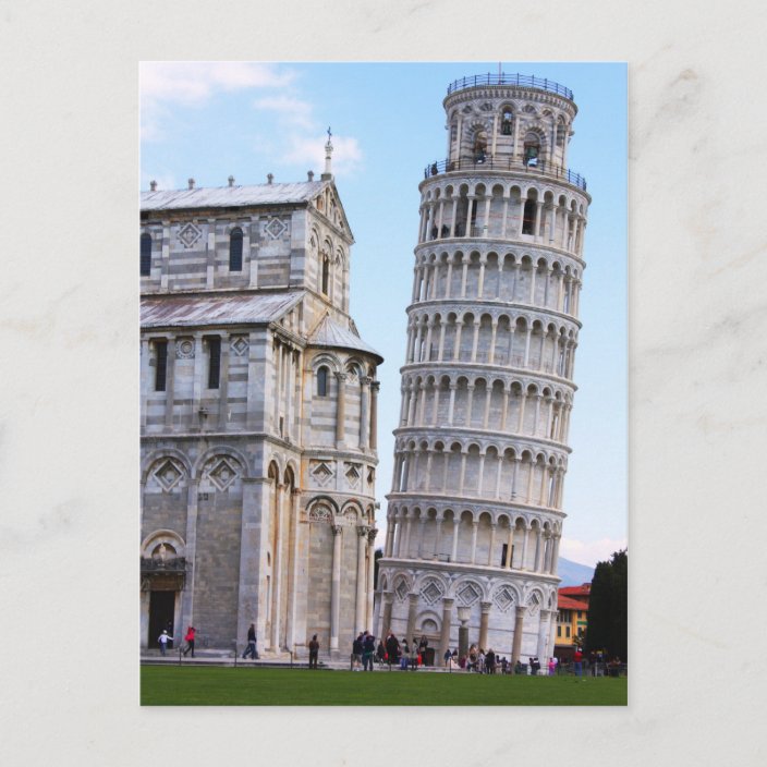 Leaning Tower of Pisa Postcard | Zazzle.com