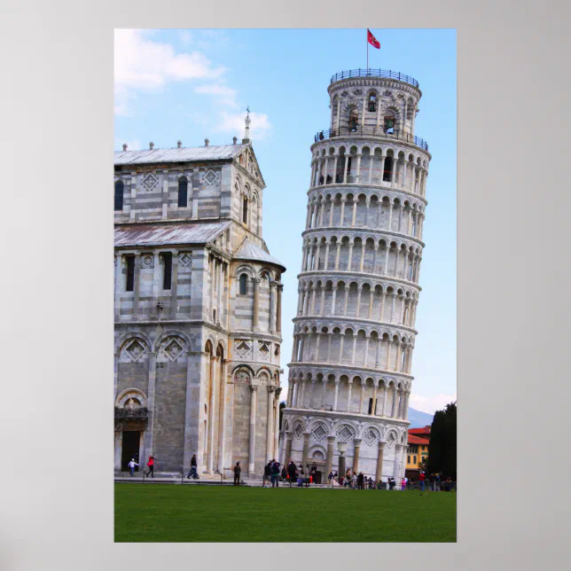 Leaning Tower of Pisa Poster | Zazzle