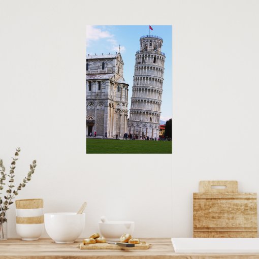 Leaning Tower of Pisa Poster | Zazzle