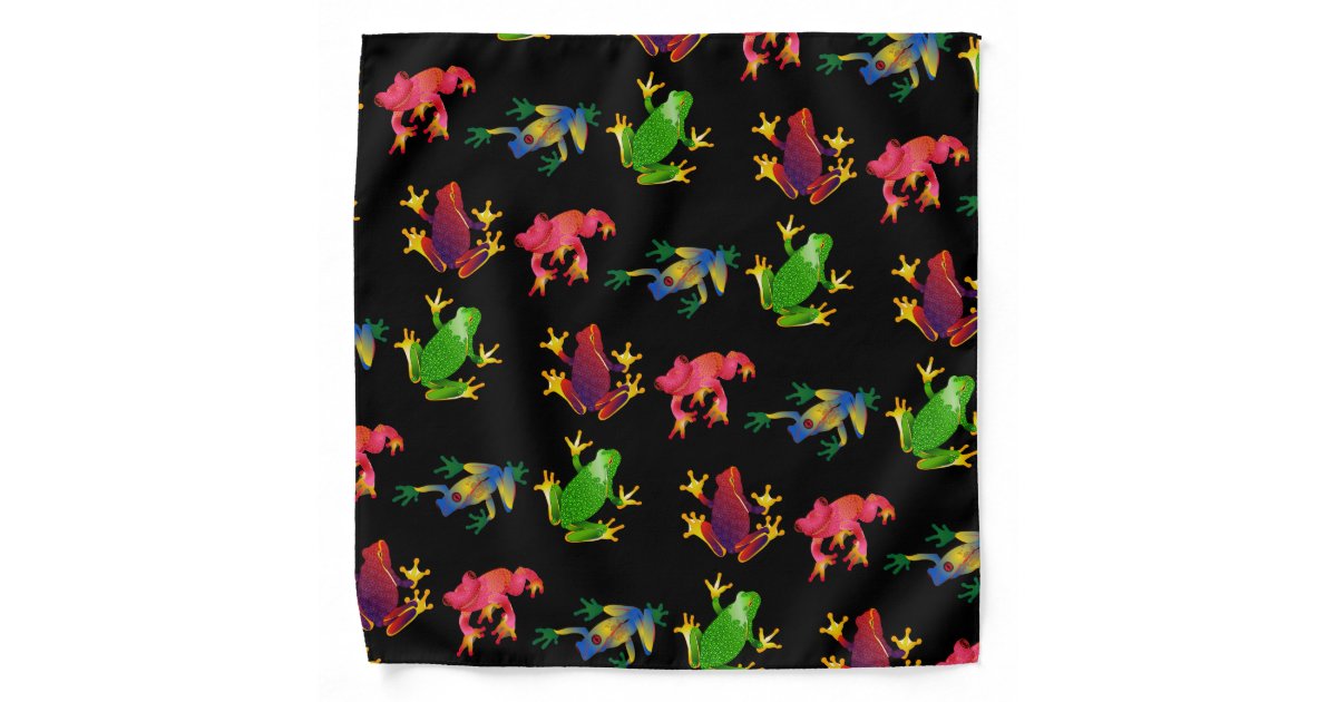 Leap Frog Tropical Bandana | Zazzle