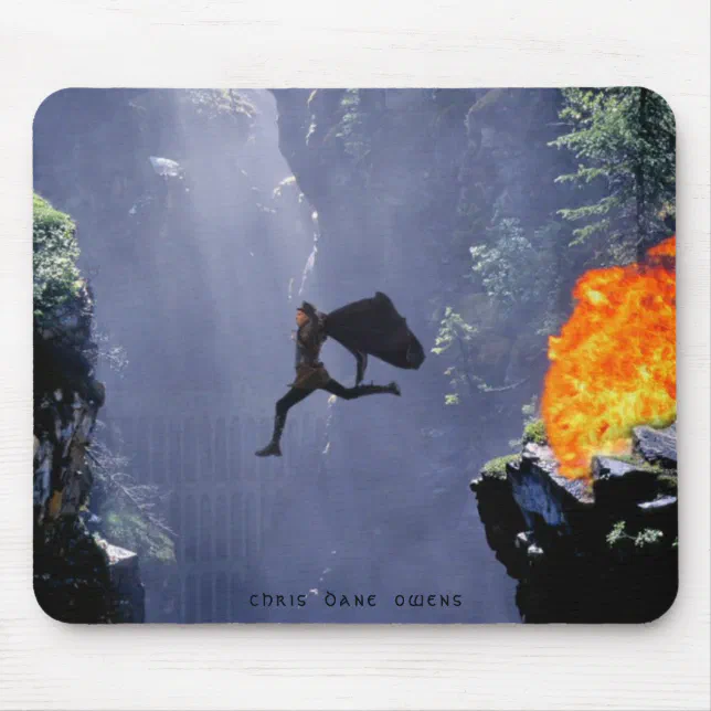 LEAP OF FAITH - Mouse Pad | Zazzle