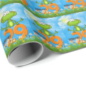Leap Year Birthday Frog Wrapping Paper | Zazzle