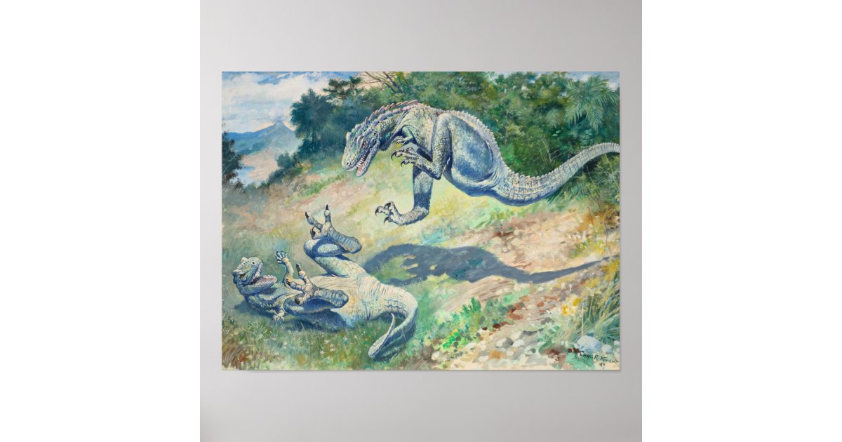 Leaping Laelaps Poster | Zazzle