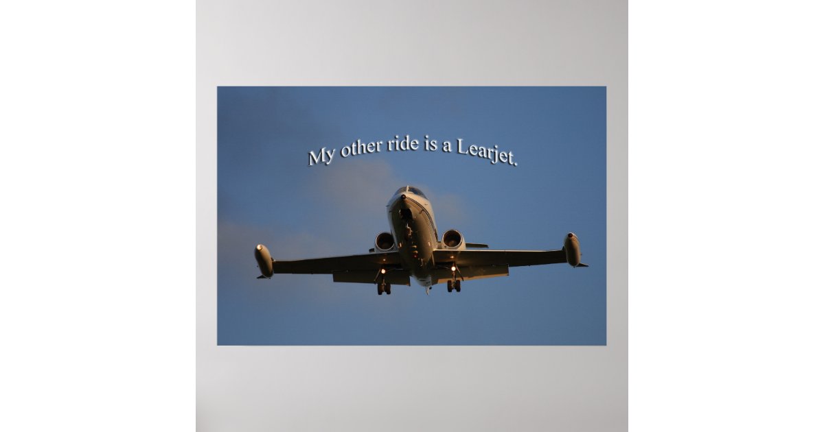 Learjet Poster | Zazzle