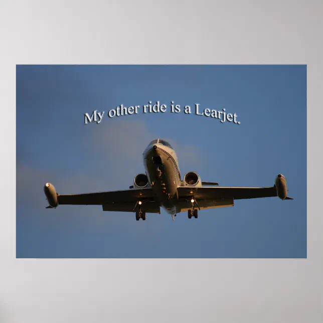 Learjet Poster | Zazzle