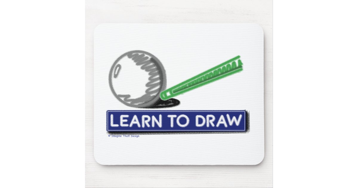 Learn to Draw Mouse Pad | Zazzle