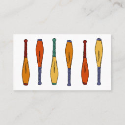 Learn to Juggle, Professional Juggler, Juggling Business Card | Zazzle