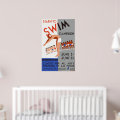 Learn to Swim Campaign Poster | Zazzle