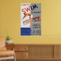 Learn to Swim Campaign Poster | Zazzle
