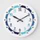 Learning Clock - Midnight Blue | Zazzle