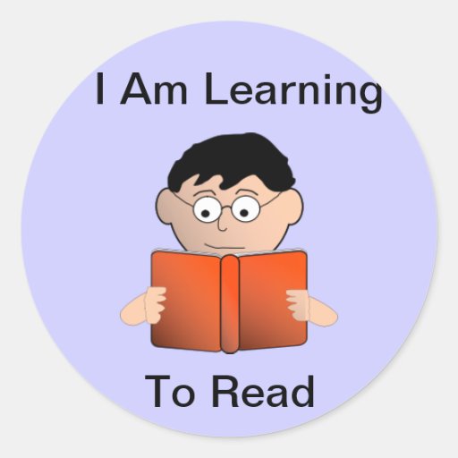 Learning To Read Sticker