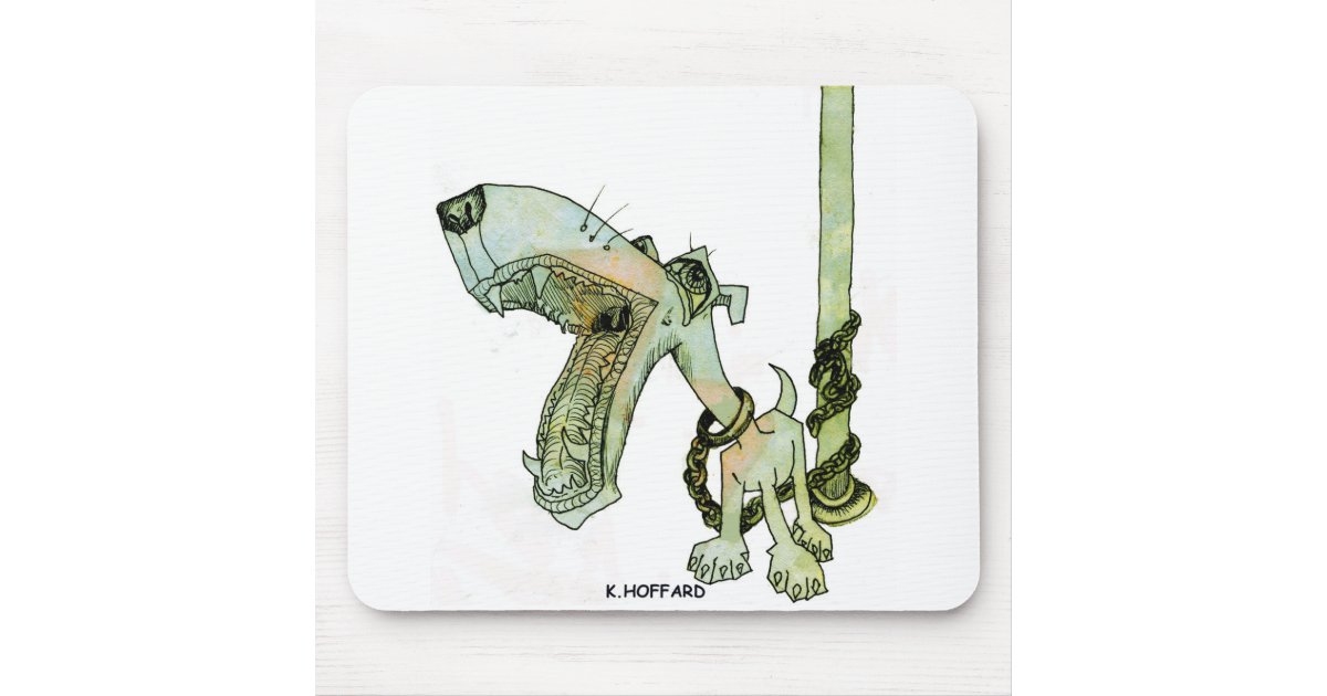 Leashed Mouse Pad | Zazzle