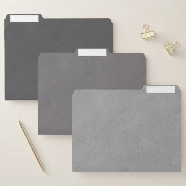 Leather File Folders | Zazzle