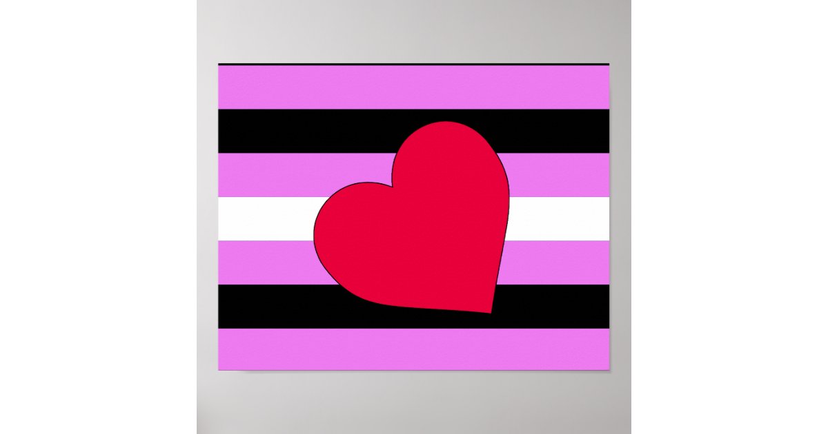 Leather Girl Pride Poster Zazzle
