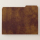 Leather look brown aged antique weathered file folder | Zazzle