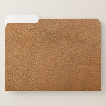 Leather Look Textured Brown Black File Folder | Zazzle