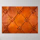 Leather texture. poster | Zazzle