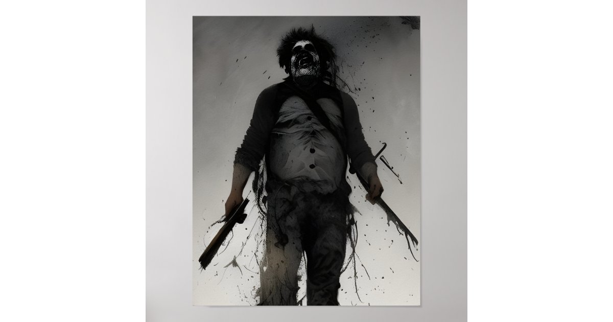 Leatherman scary poster | Zazzle