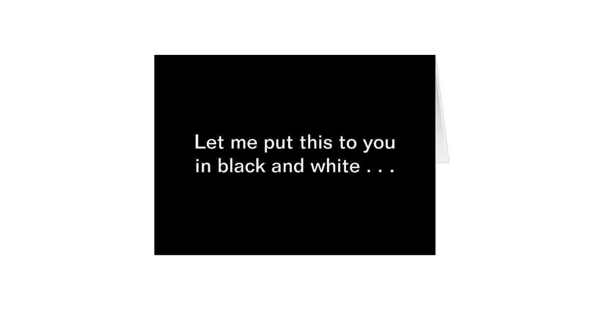 Leave Me Alone Card | Zazzle