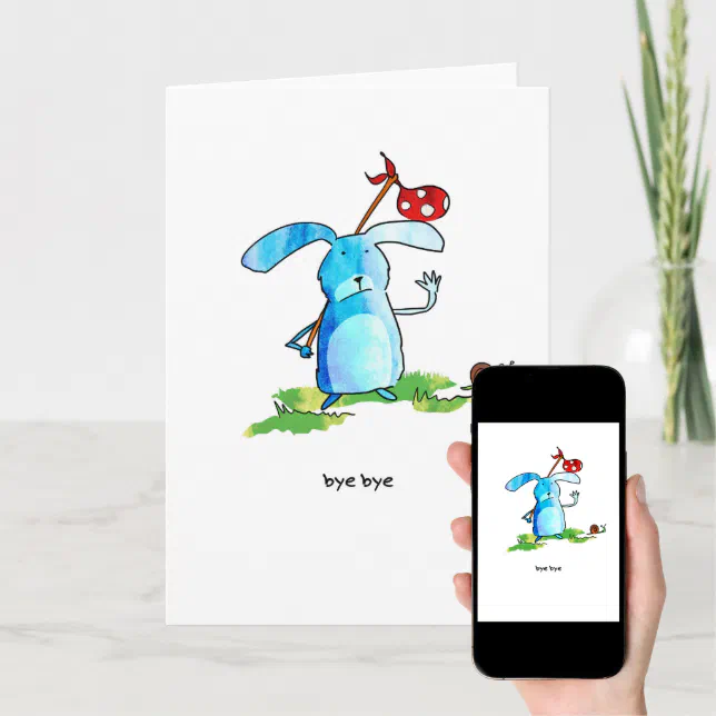 Leaving card | Zazzle