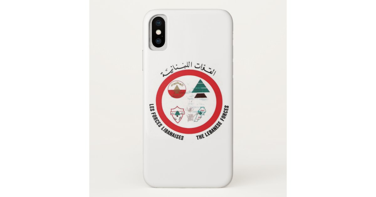 Lebanese Forces Phone Case | Zazzle