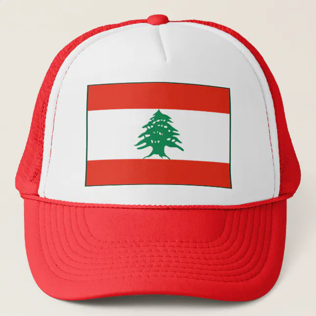 Lebanon Flag Hat | Zazzle