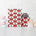 Lebanon Flag Honeycomb Wrapping Paper | Zazzle