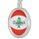 Lebanon Flag + Name Necklace | Zazzle
