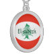 Lebanon Flag + Name Necklace | Zazzle