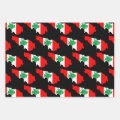 Lebanon Map with Flag Wrapping Paper Sheets | Zazzle