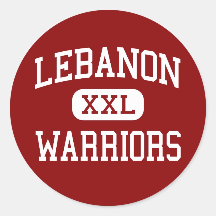 Lebanon - Warriors - High School - Lebanon Ohio Classic Round Sticker ...