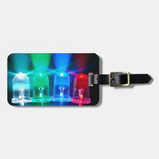 LED Lights Luggage Tag | Zazzle.com