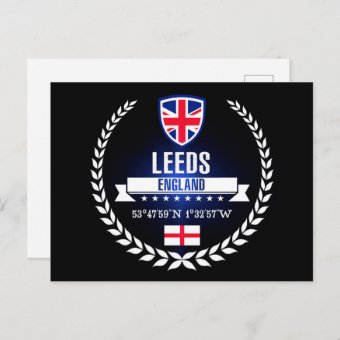 Leeds Postcard | Zazzle