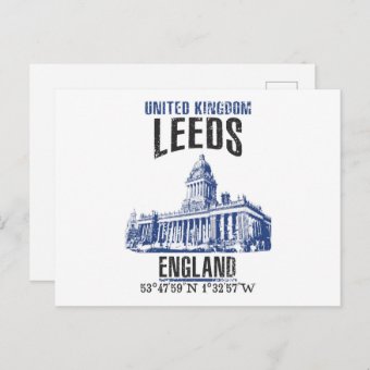 Leeds Postcard | Zazzle