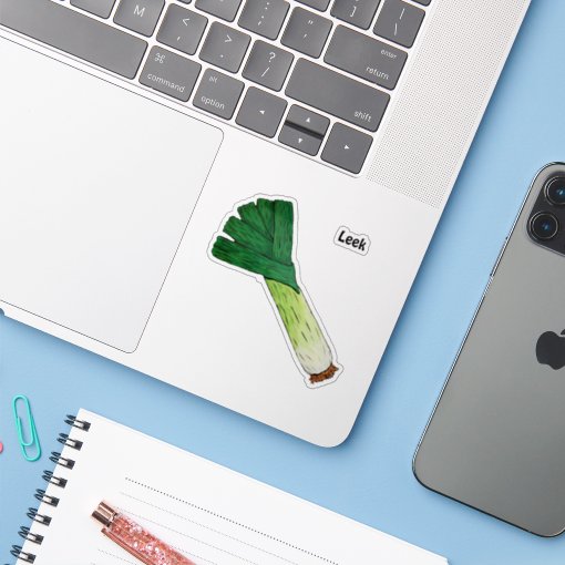 Leek Sticker | Zazzle