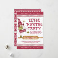 Lefse Making Party Holiday Party Invitation | Zazzle