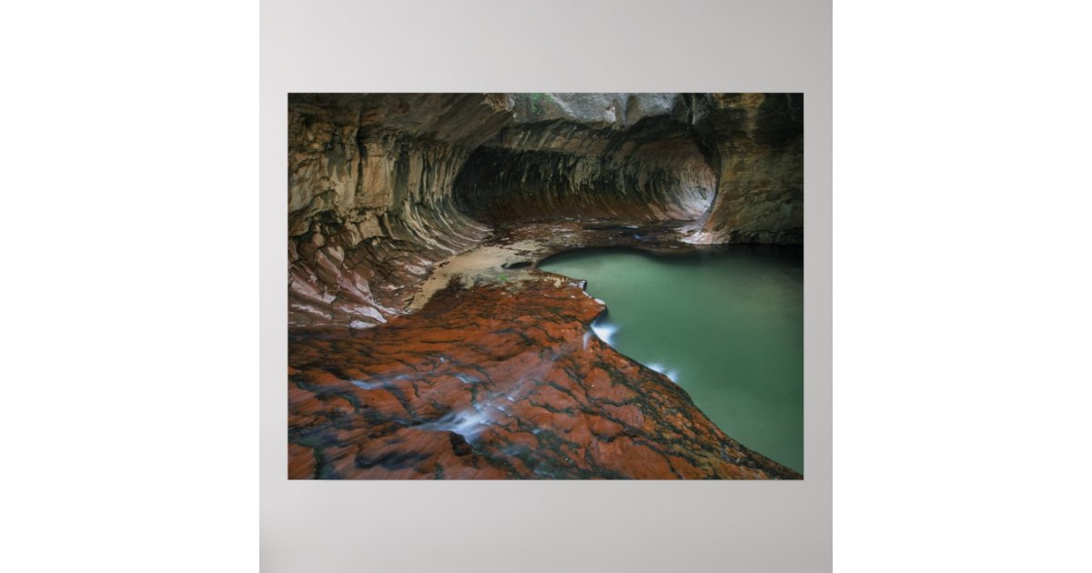 Left Fork | Zion National Park, Utah Poster | Zazzle