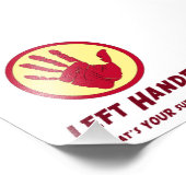 Left Handed Super Power Photo Print | Zazzle