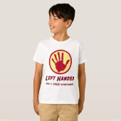 Left Handed Super Power T-Shirt | Zazzle