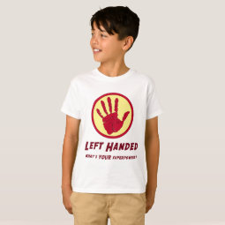 Left Handed Super Power T-Shirt | Zazzle