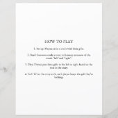 Left Right Floral Christmas Tea Party Game | Zazzle