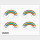 Left/Right Shoe Stickers (Rainbow) | Zazzle