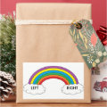 Left/Right Shoe Stickers (Rainbow) | Zazzle