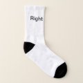 Left Right Socks | Zazzle