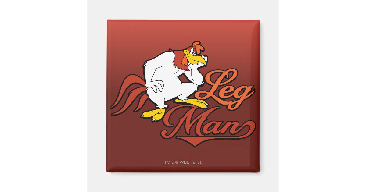 Leg Man Magnet | Zazzle