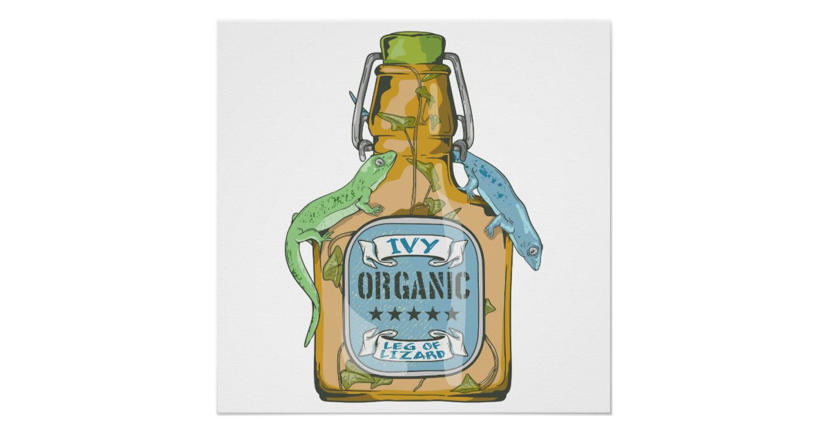 Leg Of Lizard Macbeth Witches Spell Poster | Zazzle