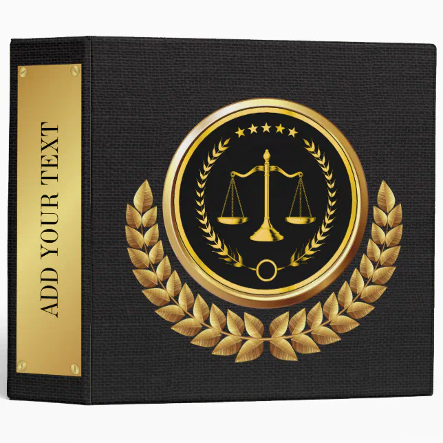 Legal / Law / Attorney Binder 1 | Zazzle