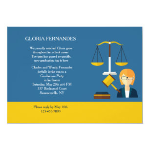 Judge Invitations | Zazzle